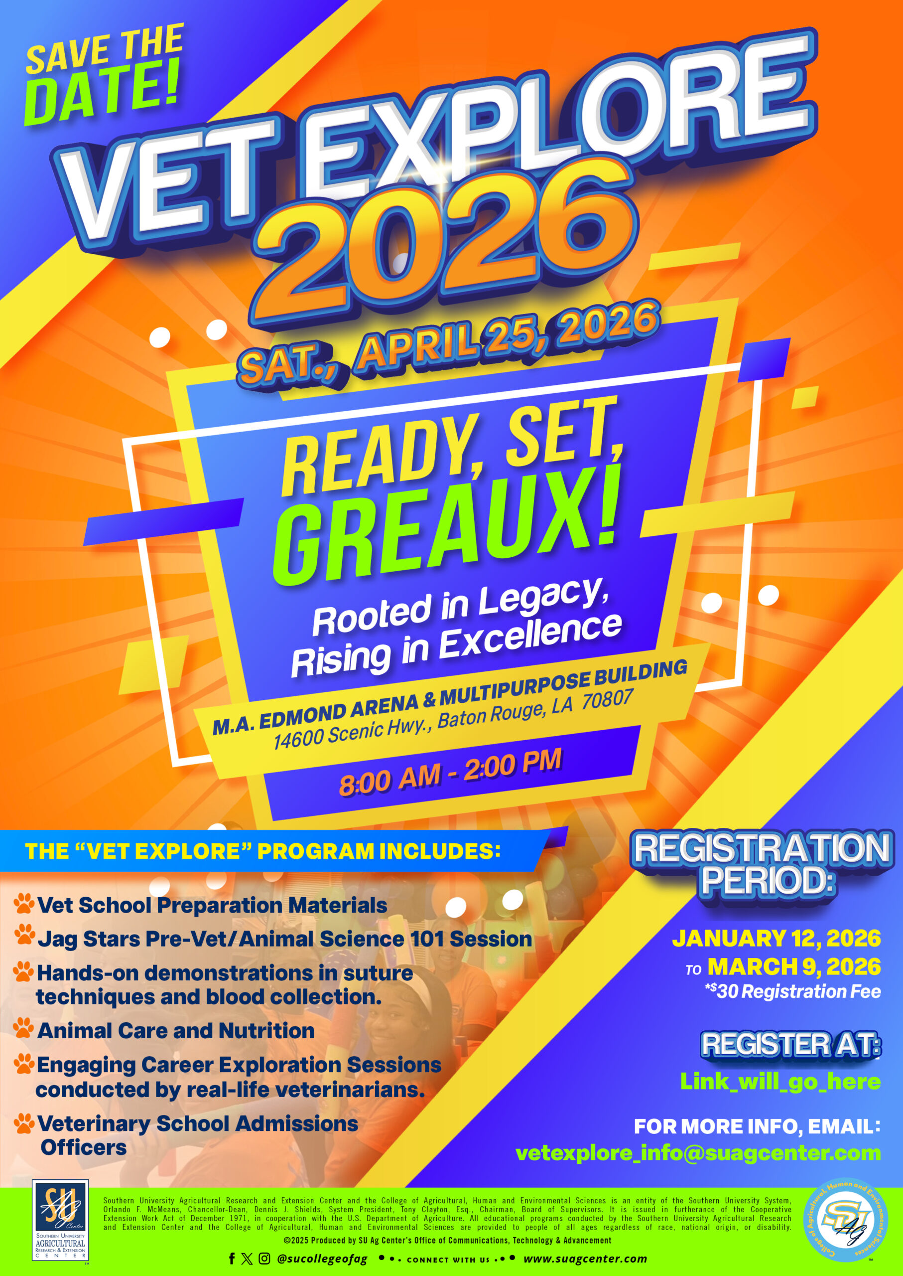 VET Explore 2026 Registration | Southern Foundation